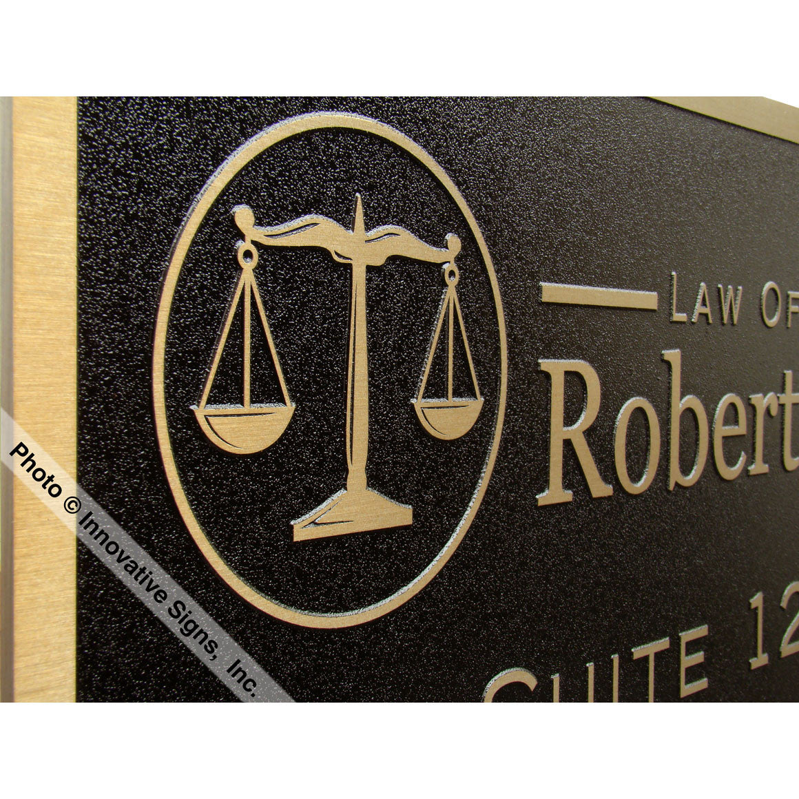 Products tagged "Zinc Bronzetone" - Law Office Signs